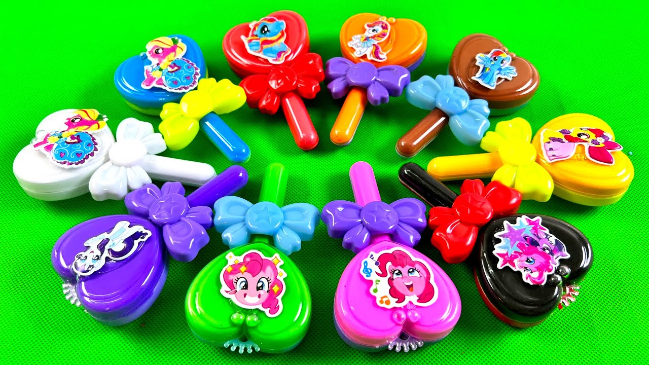 My Little Pony - Looking SLIME with Lollipop Heart Candy Coloring! MLP ...