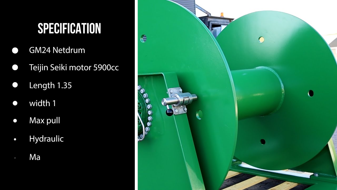 Net drum for Andersen Bedding - YouTube