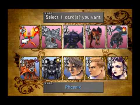Final Fantasy VIII - Triple Triad: Phoenix Card - #138 - YouTube