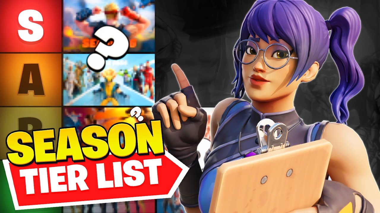 My ULTIMATE Fortnite Seasons Tier List! (Ranking Seasons 1-16) - YouTube