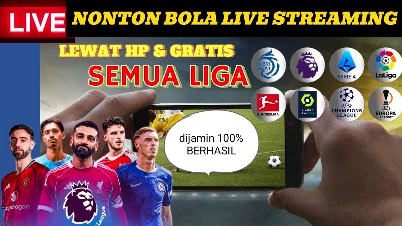 Terbaru Cara Nonton Live streaming Bola - YouTube