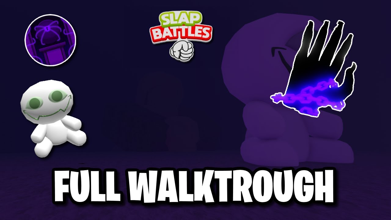SLAP BATTLES "NULL REALM" FULL WALKTHROUGH | NULL GLOVE & LIMITED ROB ...