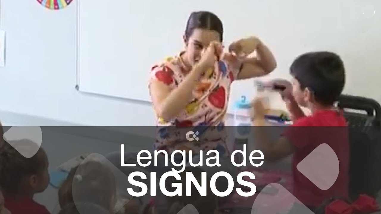 Aprendizaje de la lengua de signos - YouTube