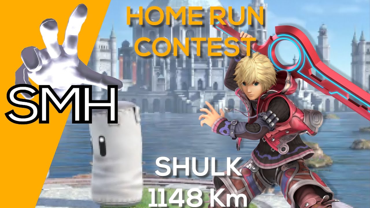 Smash Bros Ultimate - Home Run : Shulk 1148,466 km - YouTube