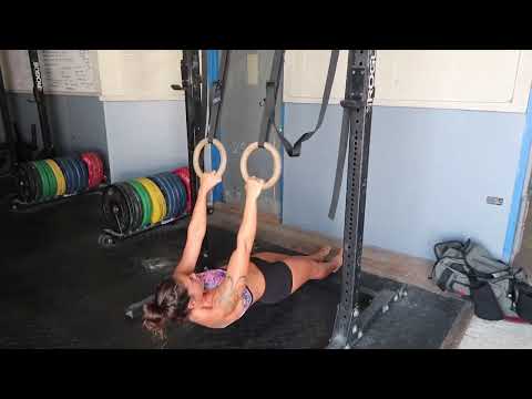 Ring Rows- Horizontal - YouTube