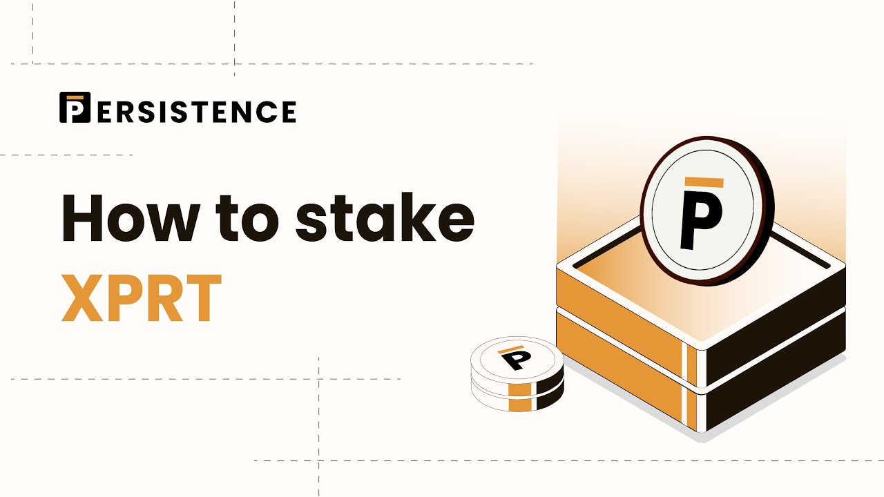 A Step-by-Step Guide to Staking XPRT on Persistence One - YouTube