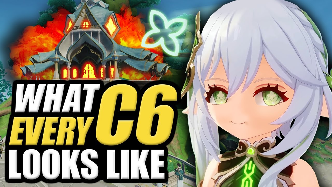 What EVERY C6 Character in Genshin Impact Looks Like (F2P look away ...