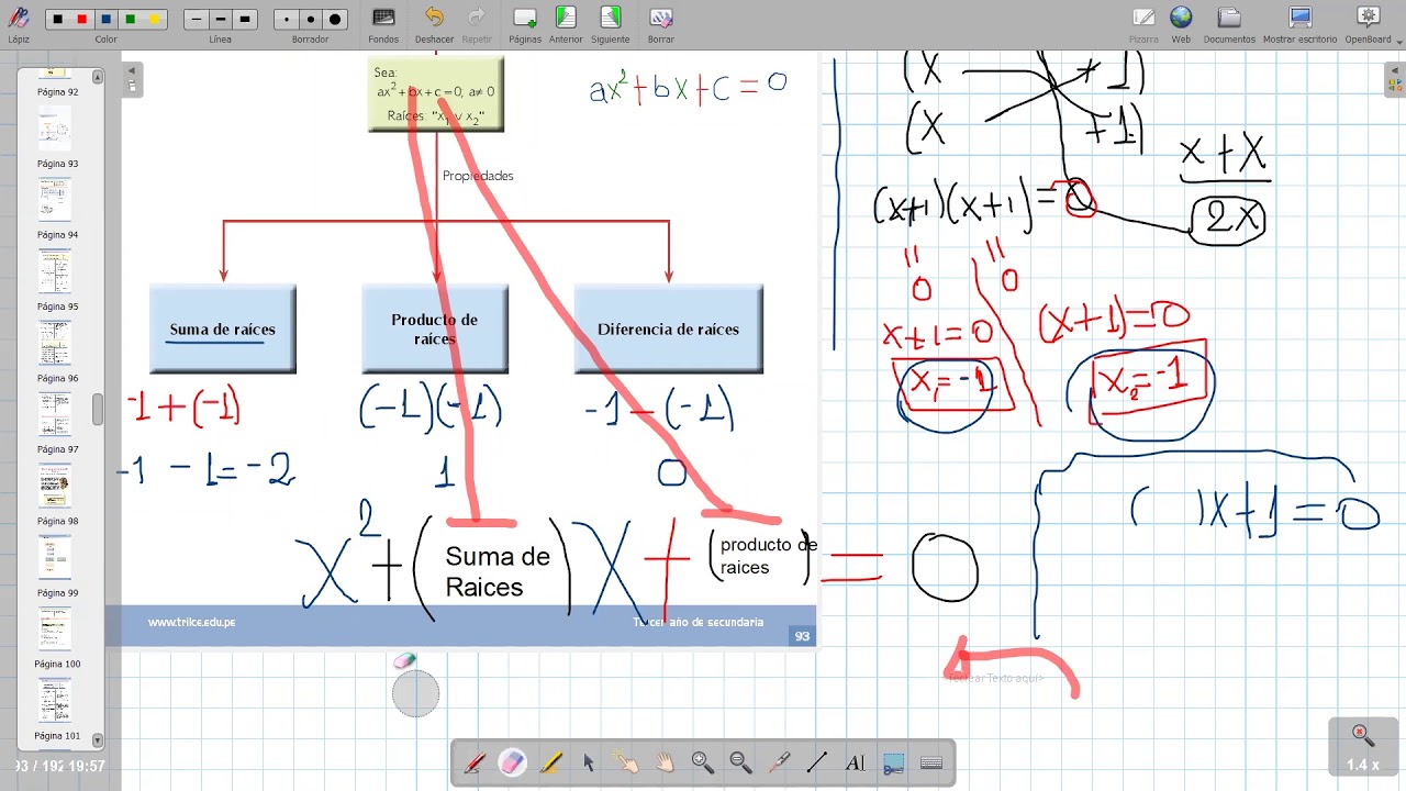 Algebra Ecuaciones de segundo_grado_01 - YouTube