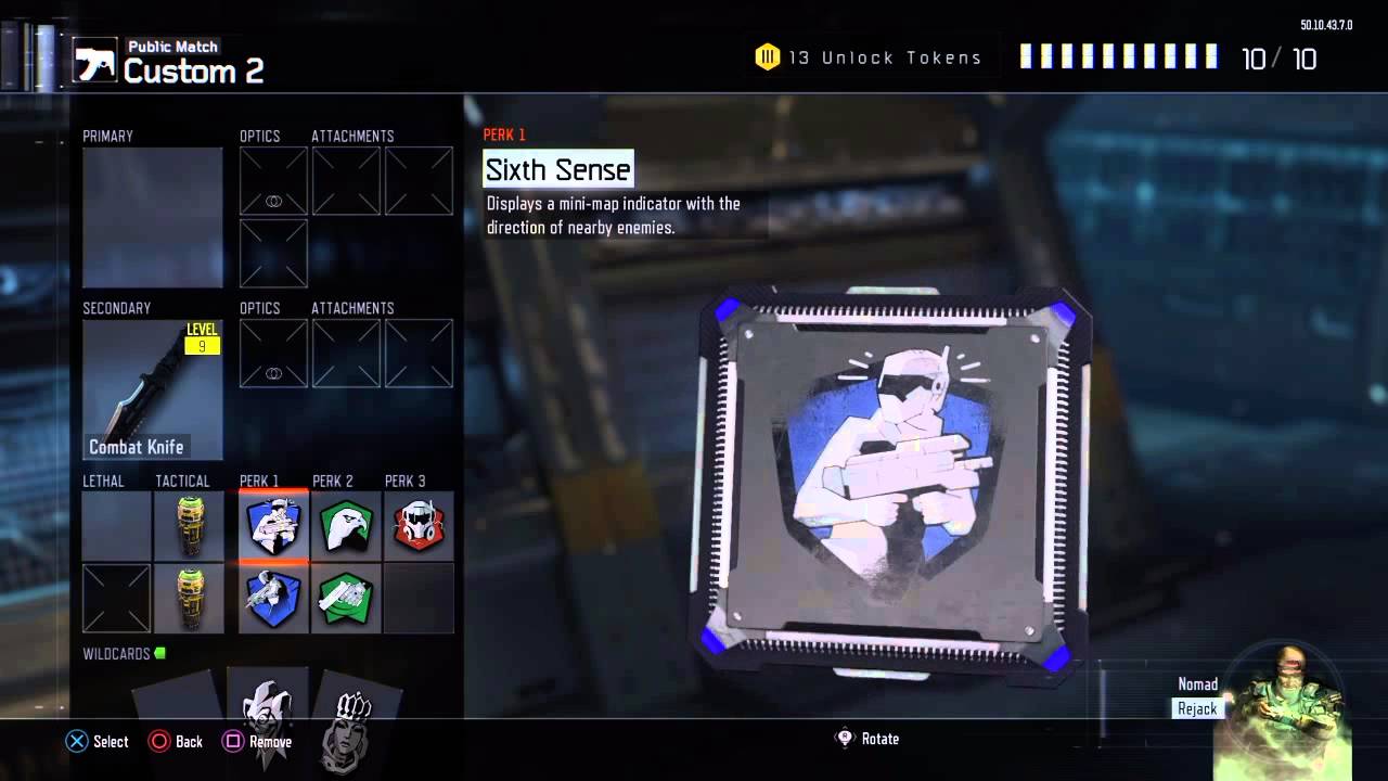 How to use Combat knife and class setup in Bo3 - YouTube