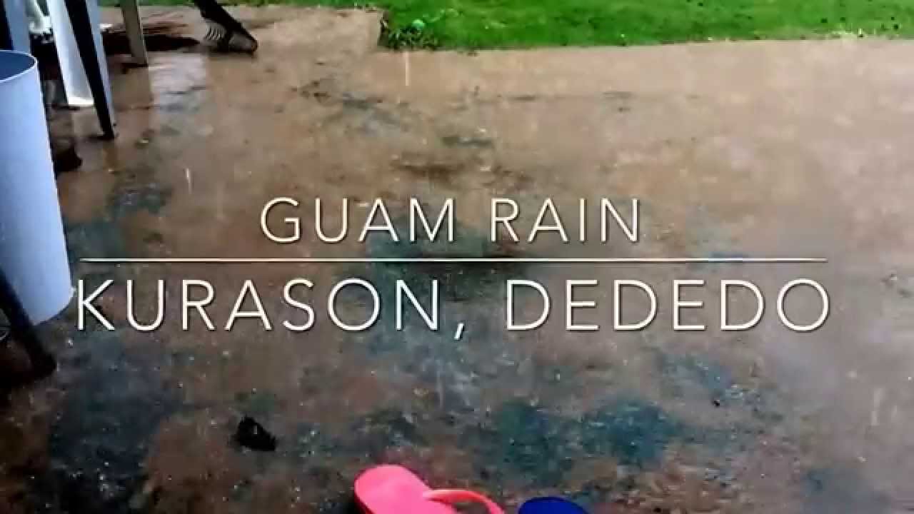 Dededo, Guam rain - iphone video - YouTube