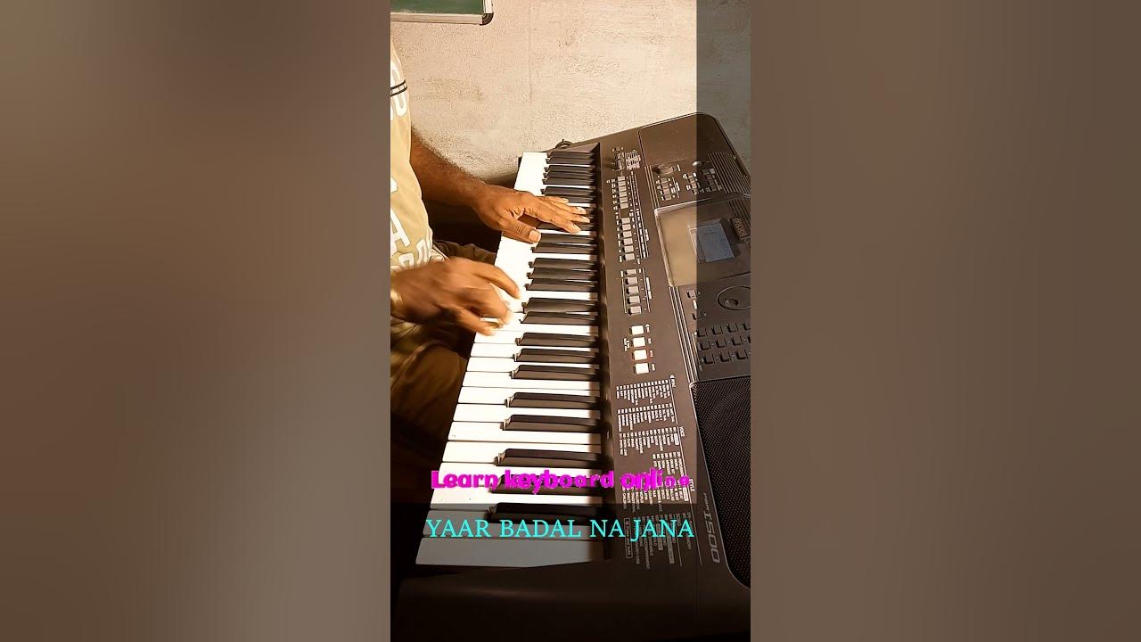 yaar badal na jana | alka yagnik | udit narayan | keyboard instrumental - YouTube