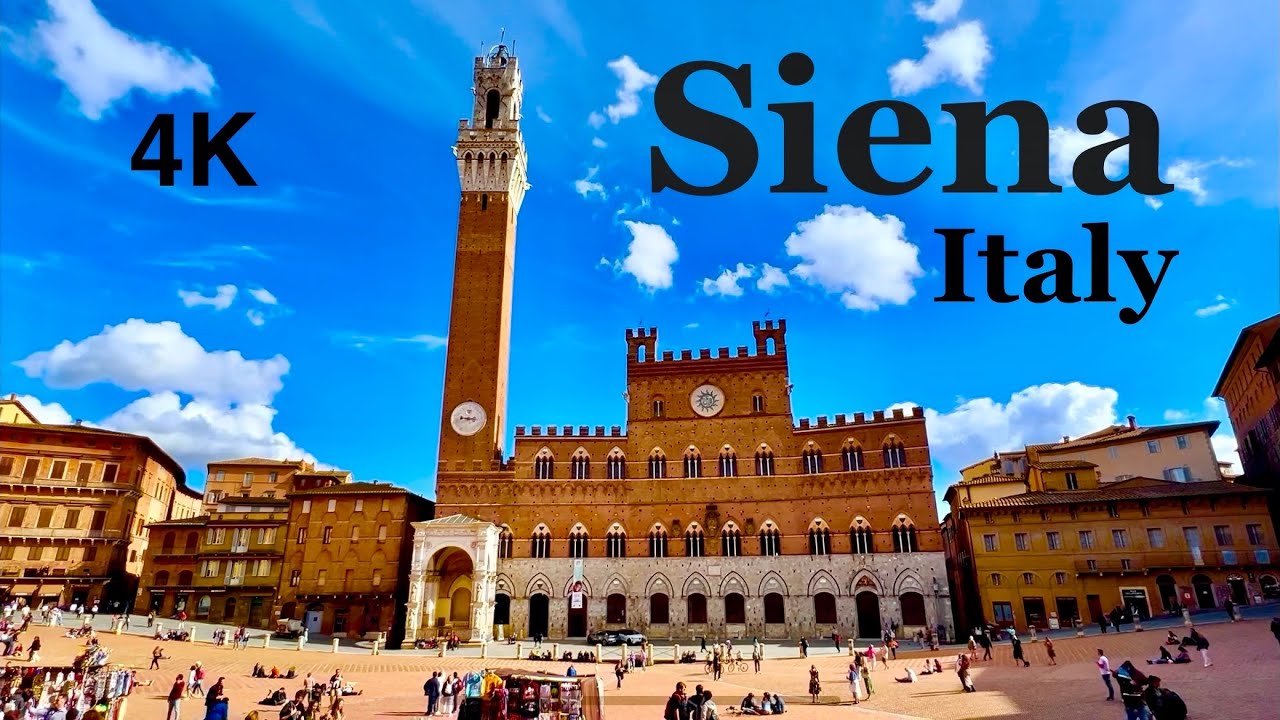Siena, Tuscany, Italy, Walking tour - YouTube