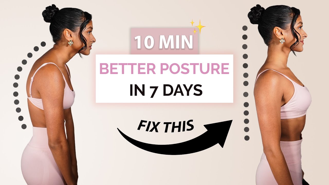 Fix Your Posture in 7 Days | 10-Minute Daily Workout to Relieve Back Pain Fast | Kaji Pm - YouTube