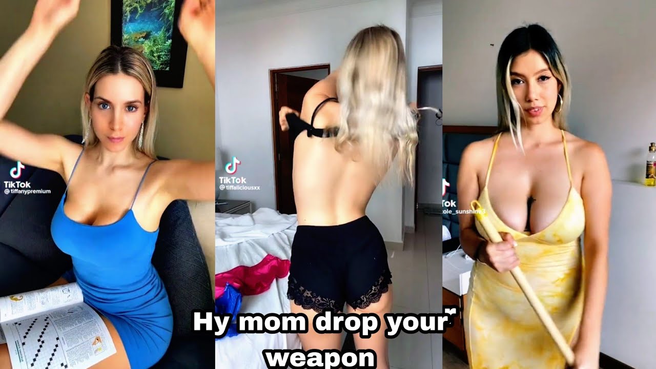 Hy Mom Drop Your Weapon Tik Tok Challenges Youtube
