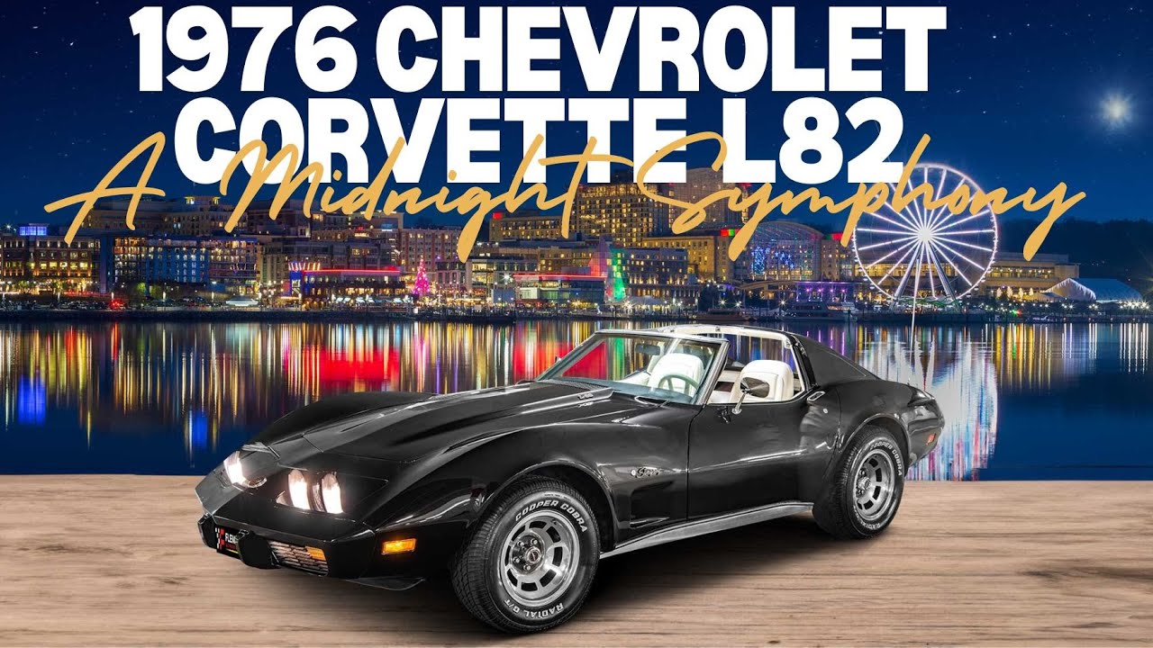 The engine sounds amazing! 1976 CHEVROLET CORVETTE L82 with cold start ...