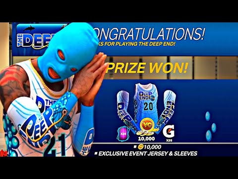 HOW TO WIN THE DEEP END EVENT IN NBA 2k24! W/ MY TOXIC CENTER! BEST ...