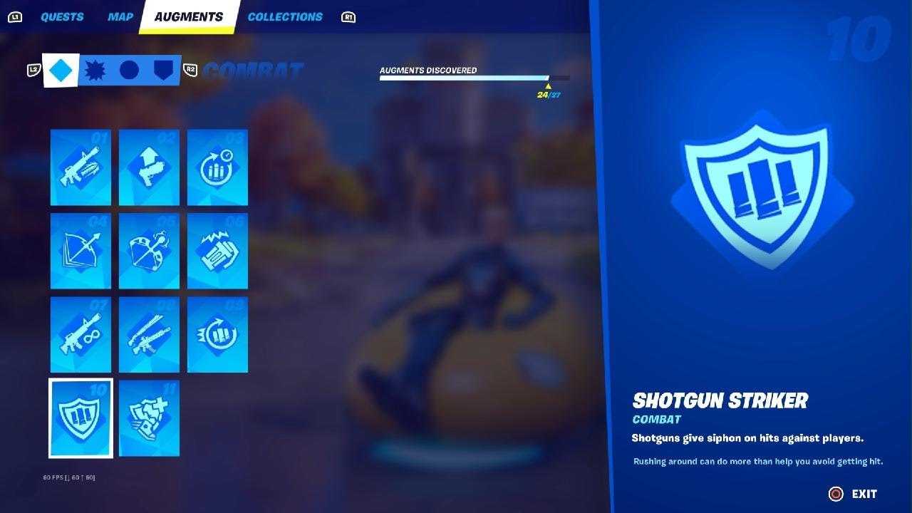 Fortnite New Danger Hero And Shotgun Striker Augment - YouTube