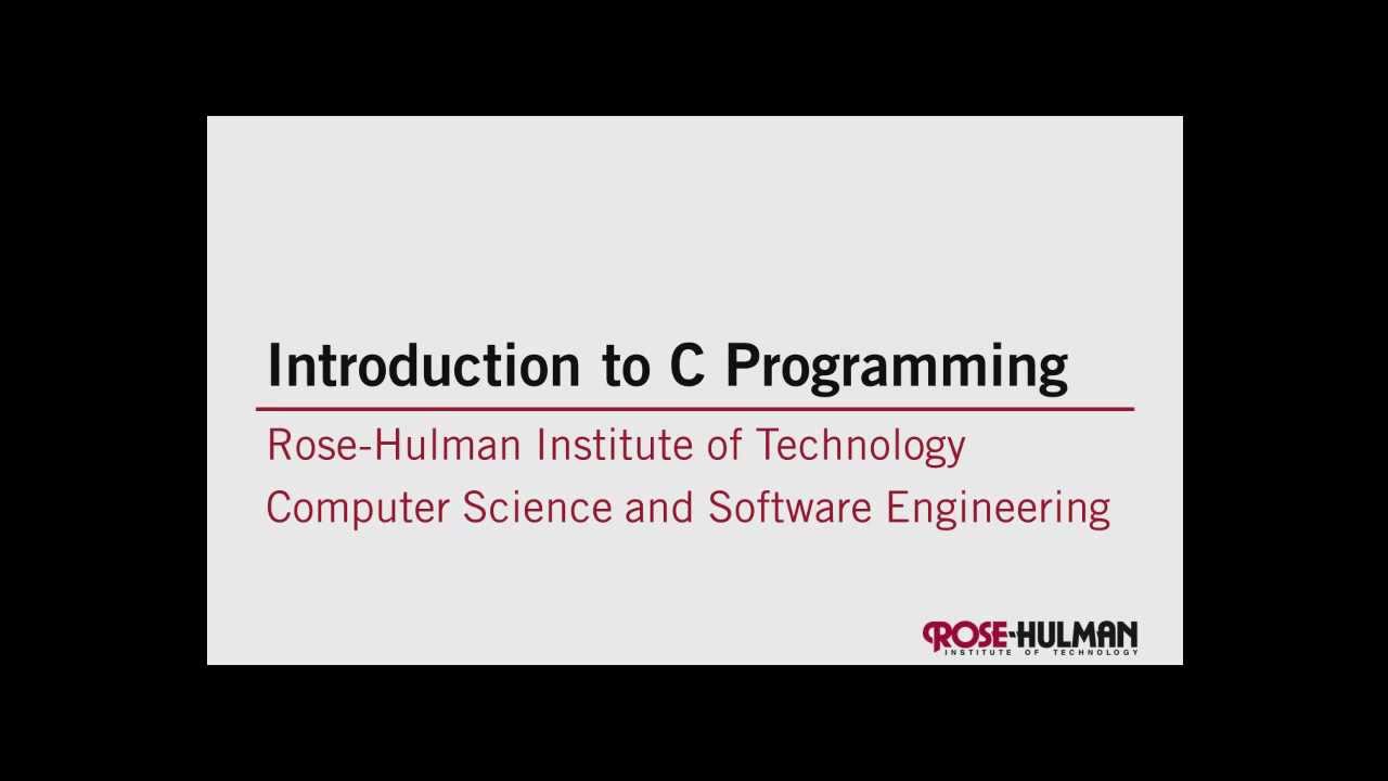 Configuring Your C Workspace - YouTube