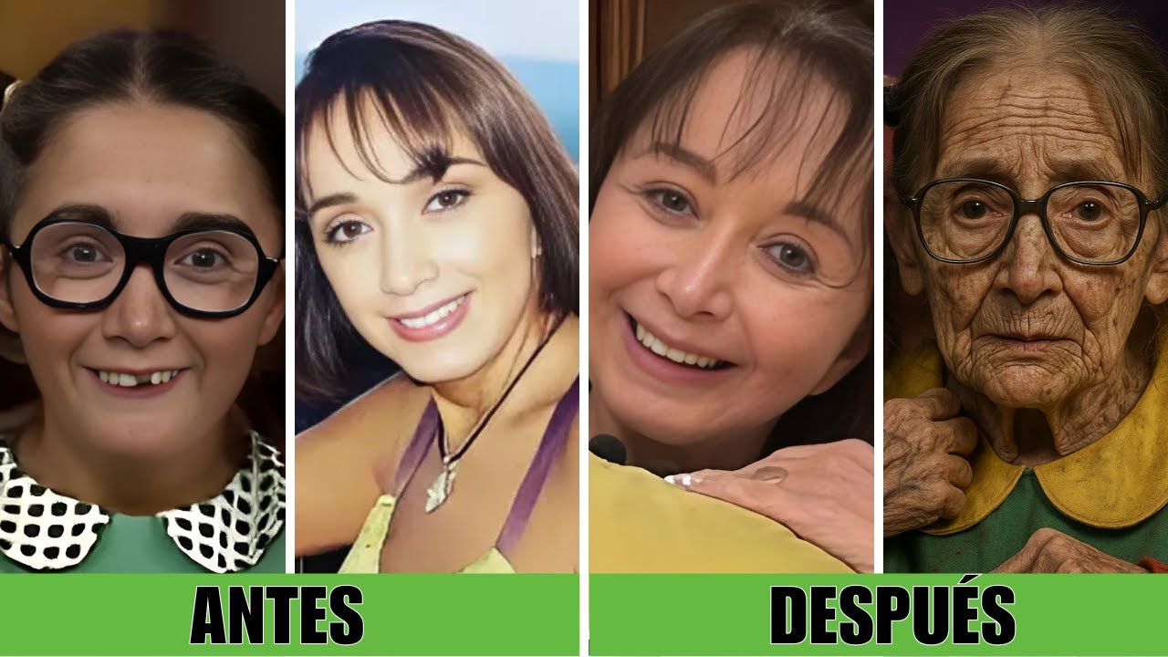 Antes María Antonieta de las Nieves Después La CHILINDRINA | Así ...