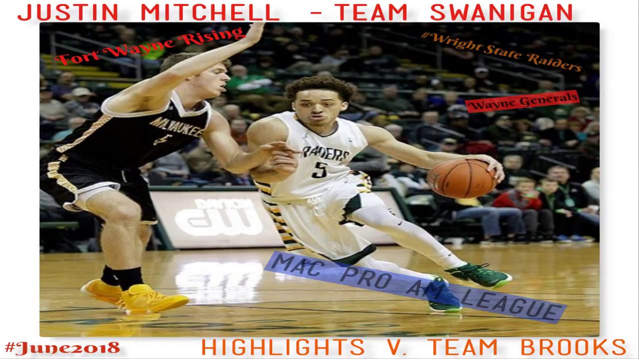 Justin Mitchell Highlghts v. Team Brooks June 2018 - YouTube