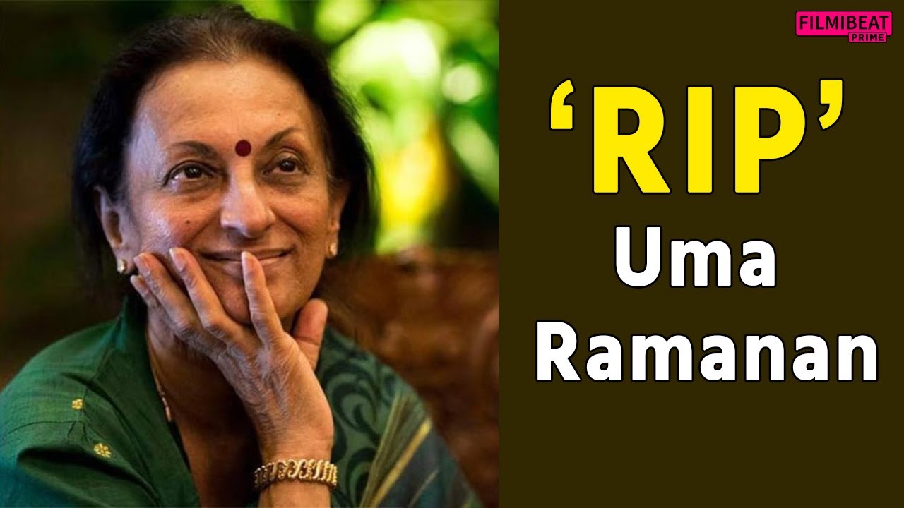 Veteran singer Uma Ramanan passes away at 72, husband requests privacy ...