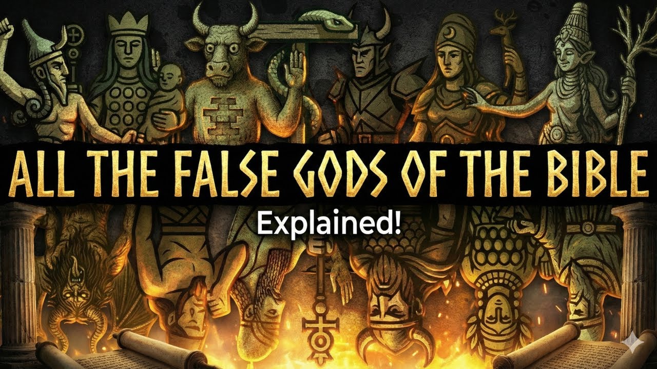 All the FALSE gods that appear in the Bible (EXPLAINED) - YouTube