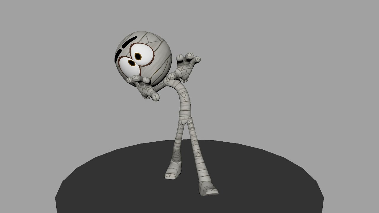 Mummy walk cycle 11/16/2020 - YouTube