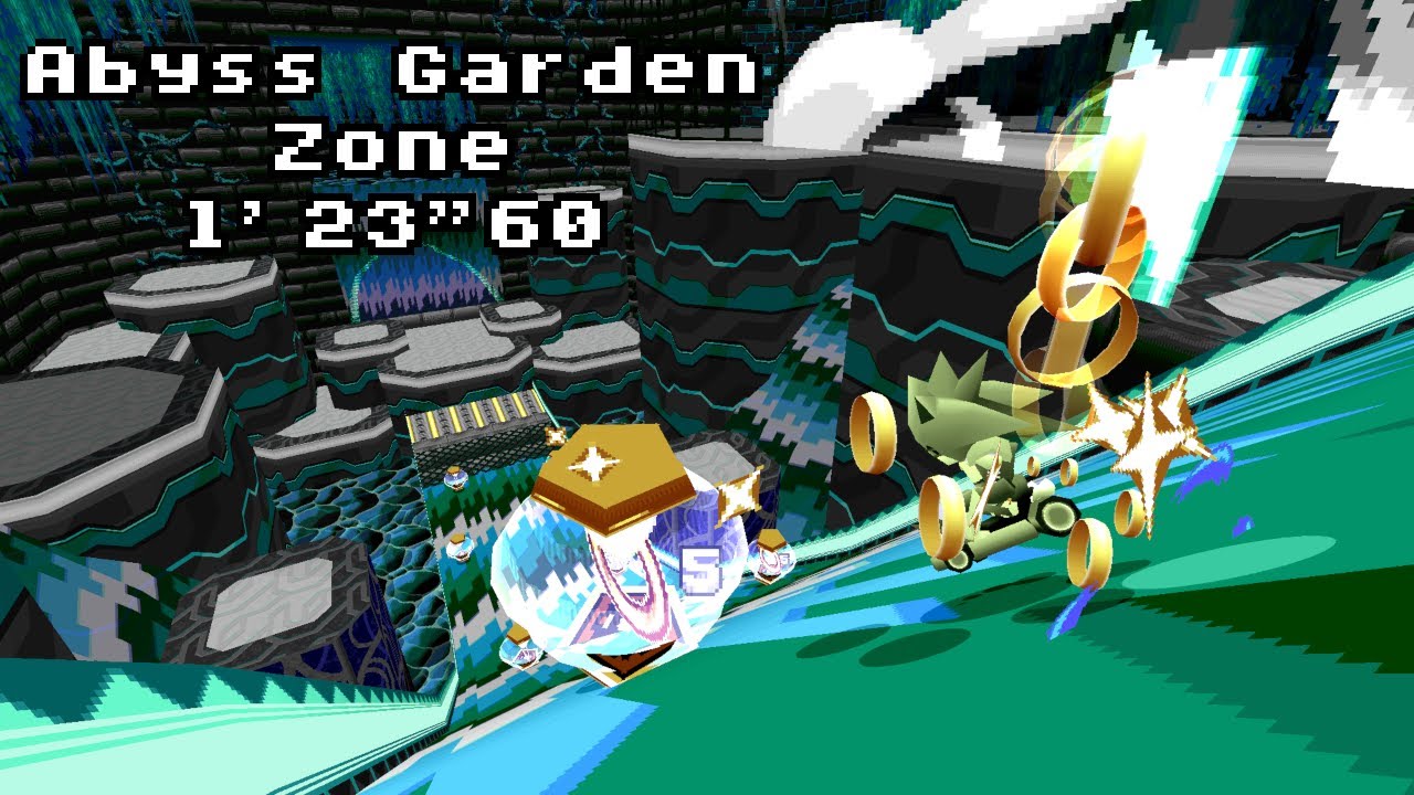 Ring Racers (v2.4): Abyss Garden Zone in 1'23"60 - YouTube