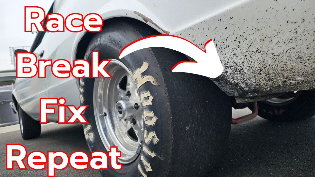 Drag Racing Leads to Broken Parts! Bracket Racing at Flying H Drag ...