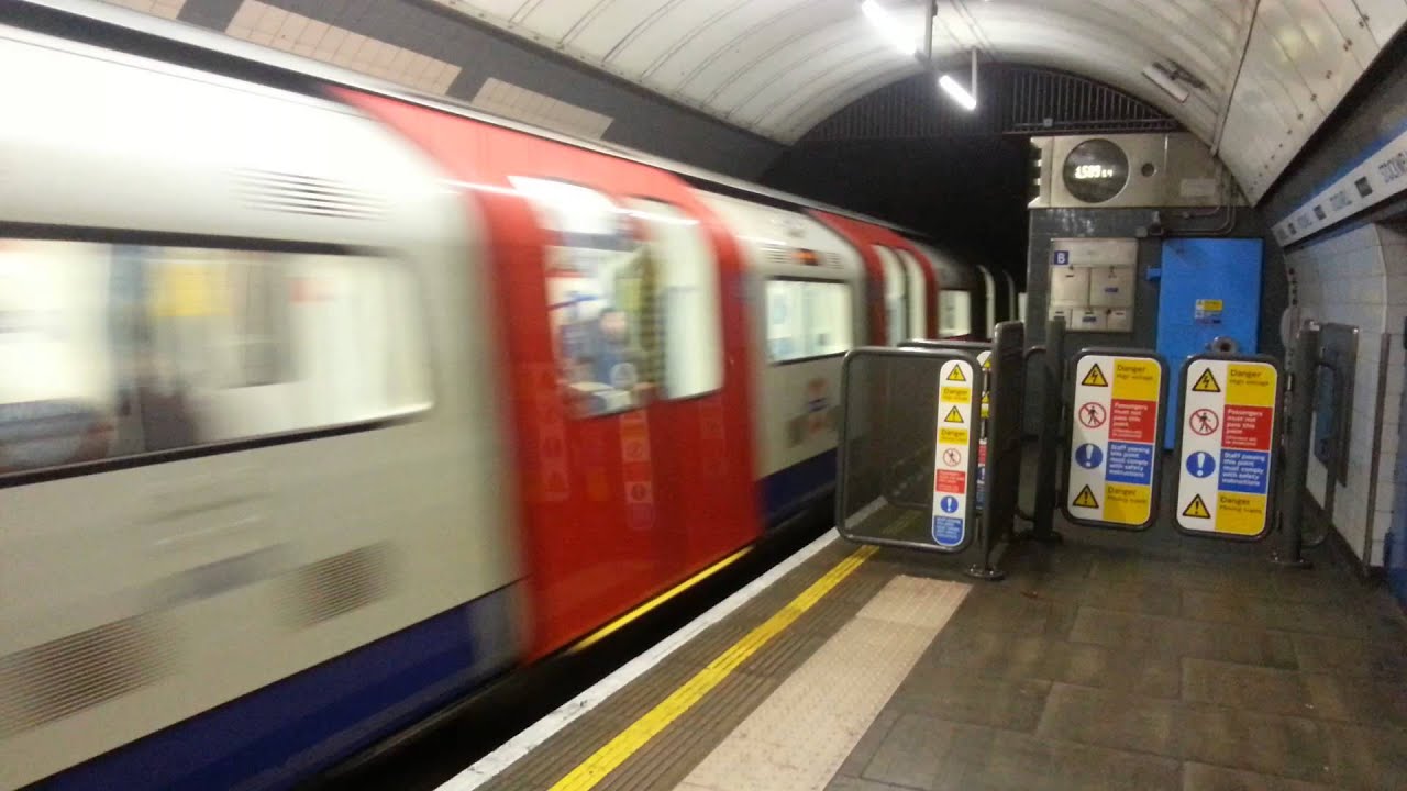 Victoria Line 2009TS 11077 Departing Stockwell - YouTube