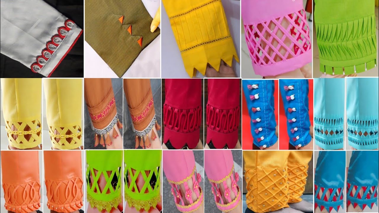 একদম নতুন ও অসাধারণ সালোয়ার পাজামা ডিজাইন ২০২৩ / Unique pant pajama ...