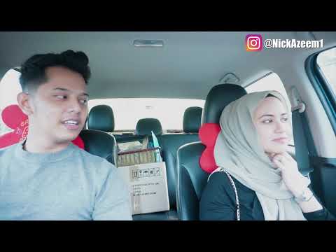 Prank Taxi Online Grab bagi pickupline dekat awek cun 1 (suara aku sumbang abaikan)