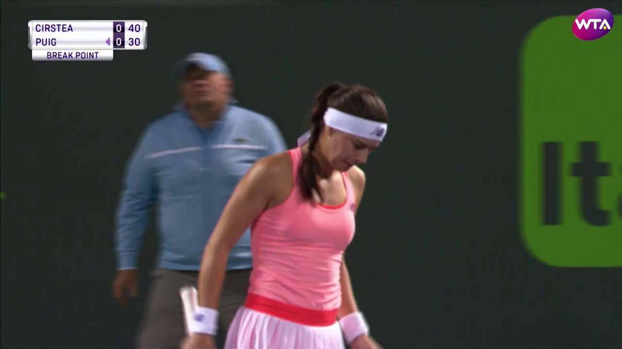 2017 Miami Open First Round | Sorana Cirstea vs Monica Puig | WTA ...