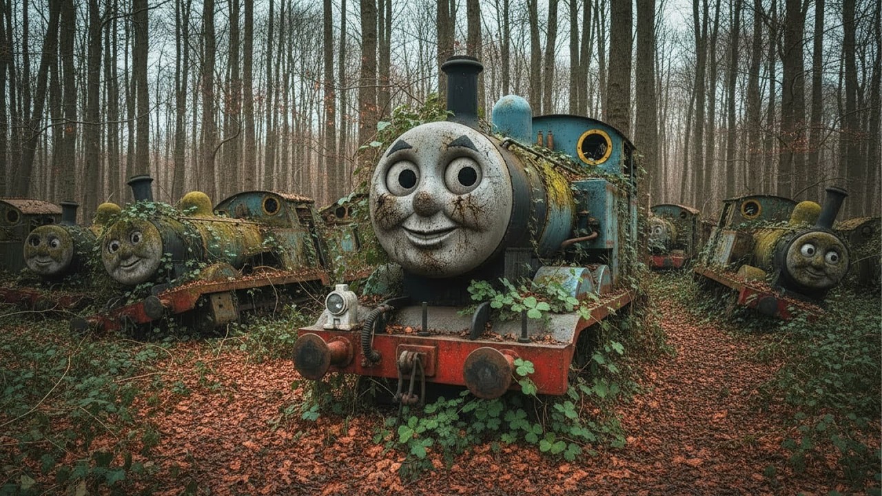 ASMR Train Restoration 🚂 – Restoring Abandoned Thomas Trains in the ...
