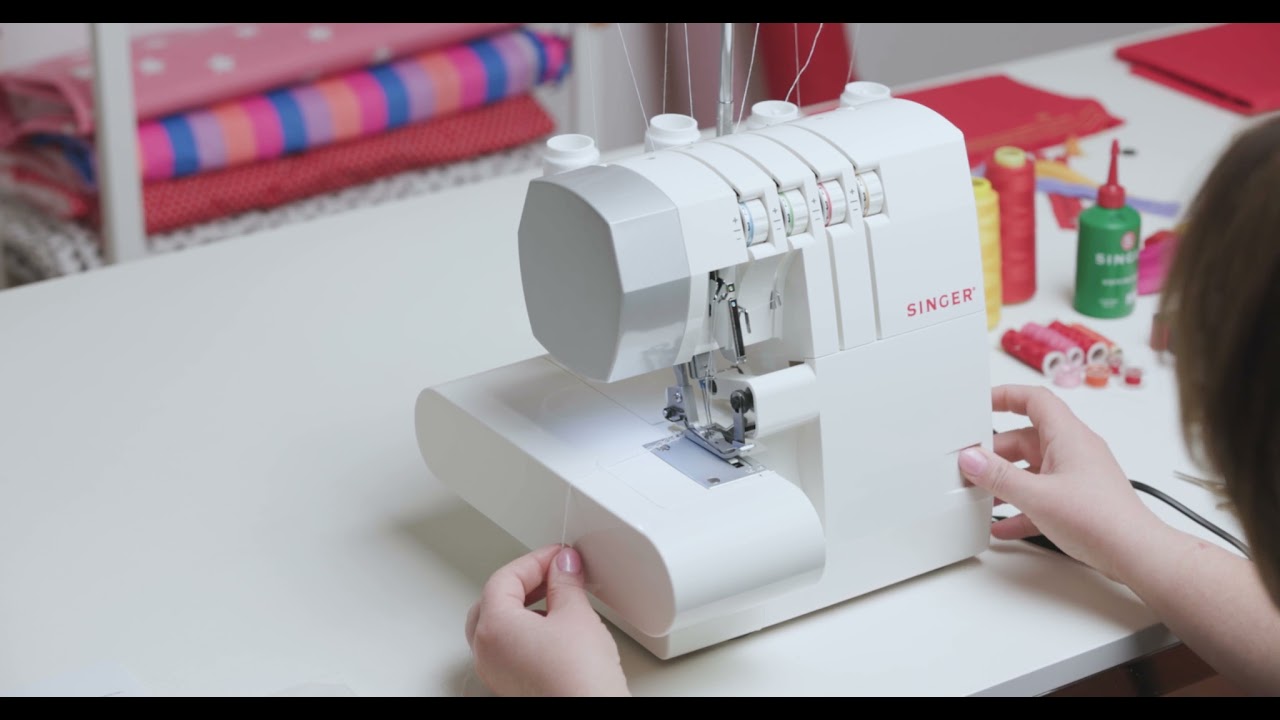 Curso de uso y Manejo Singer Overlock 14SH754 - YouTube