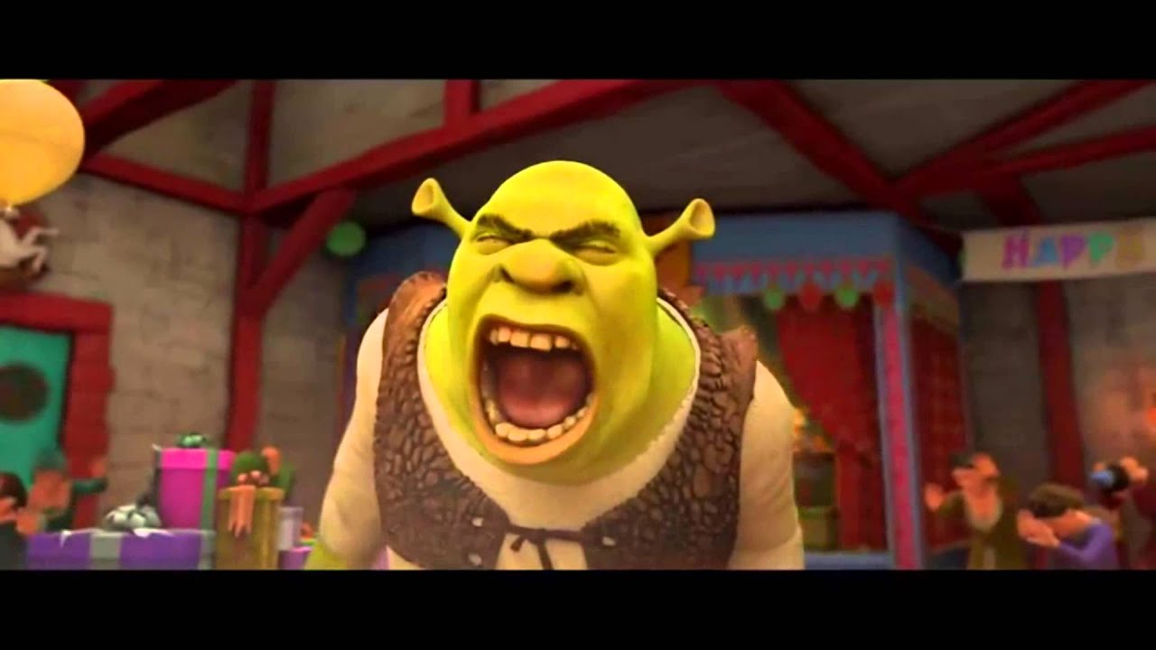 Shrek has a breakdown - YouTube