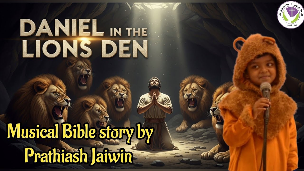 "Daniel in the lions den" Musical bible story by Prathiash Jaiwin - YouTube