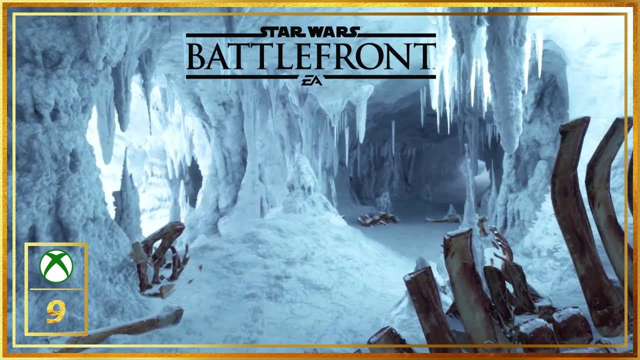 Star Wars Battlefront (2015) | Xbox One | Part 9 | Survival | Ice Caves ...