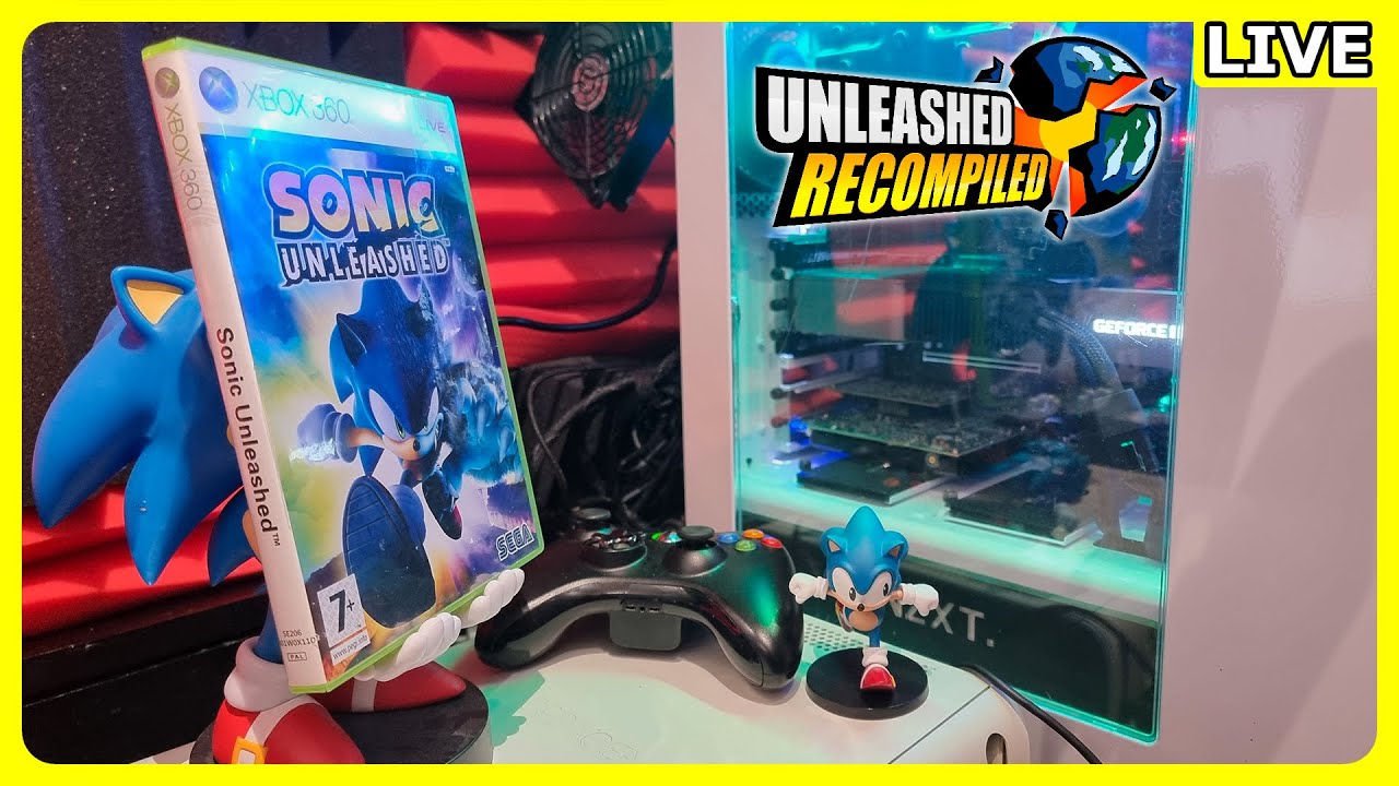 A developer of Unleashed Recompiled guides me through Sonic Unleashed ...
