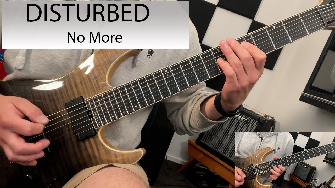 Disturbed - No More - Guitar Cover - YouTube