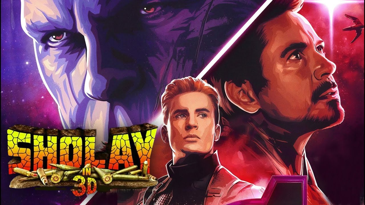 Sholay In 3D - Official Trailer | F.T Avengers End Game | Preet ...