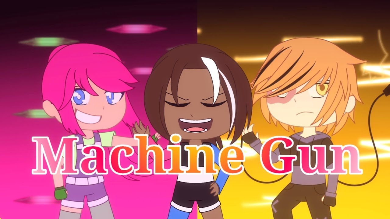 Machine Gun||Animation meme||Gacha club||Flipaclip||Alight motion ...