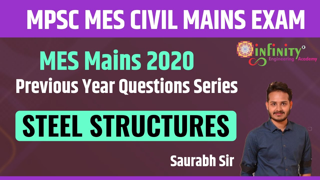 MPSC Civil Mains Design of Steel Structure | MPSC CIVIL Mains Exam ...