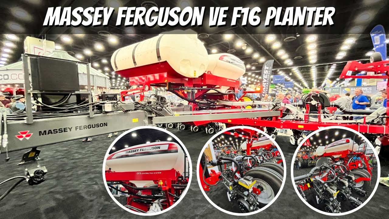 Massey Ferguson VE F16 Planter — Manage Every Row Individually, IN REAL ...