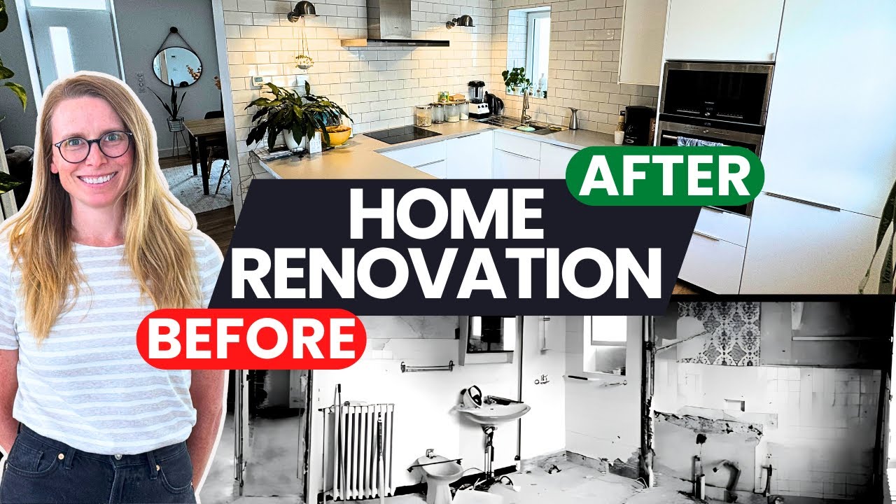 Before & After: French home renovation - YouTube