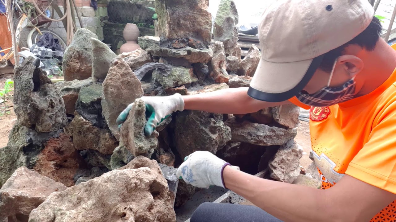 Creative Craft Ideas | How To Make A Beautiful Waterfall From Rock and ...