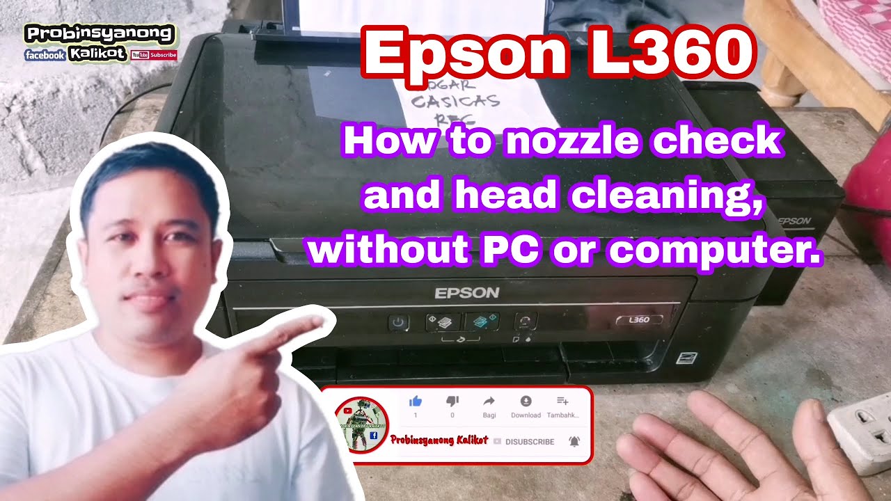 How To Nozzle Check And Head Cleaning Without PC Or Computer On Epson how-to-nozzle-check-and-head-cleaning-without-pc-or-computer-on-epson