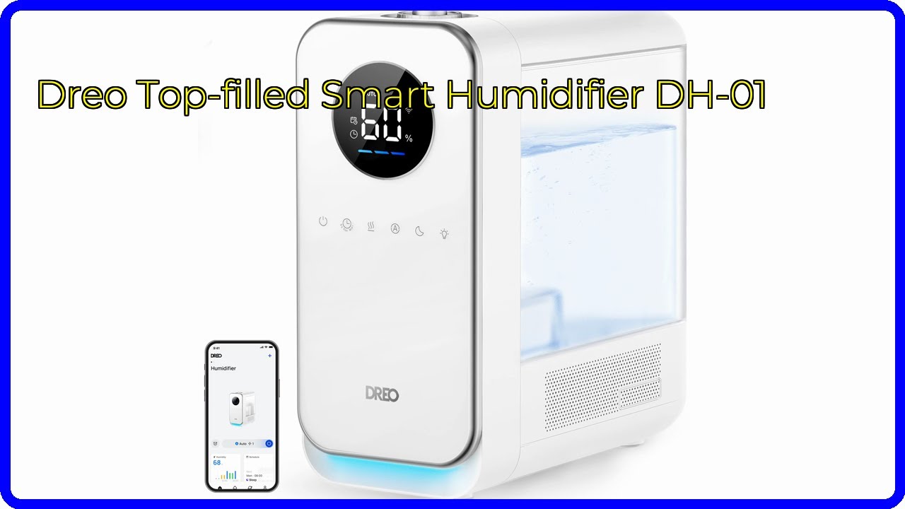 REVIEW (2024): Dreo Top-filled Smart Humidifier DH-01. ESSENTIAL ...