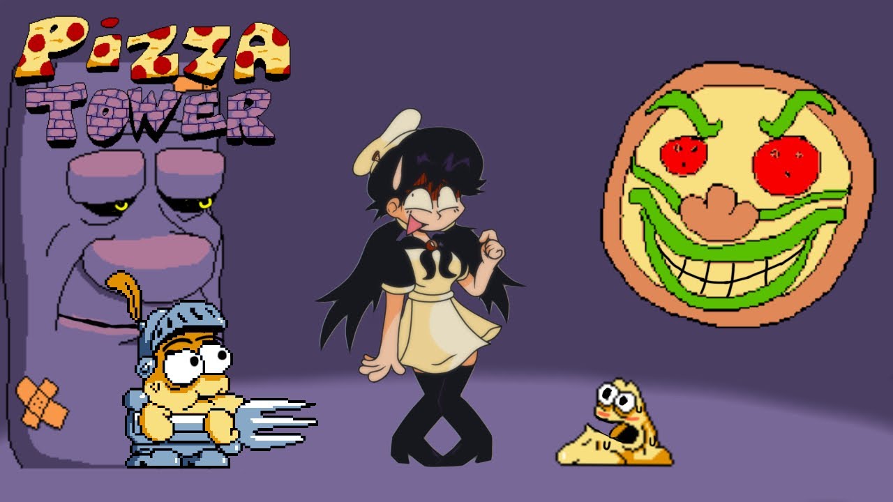 Pizza Tower Female Peppino Mod Peppina Youtube