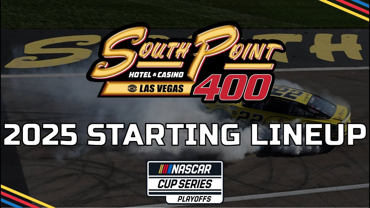 2025 South Point 400 at LAS VEGAS | STARTING LINEUP - YouTube